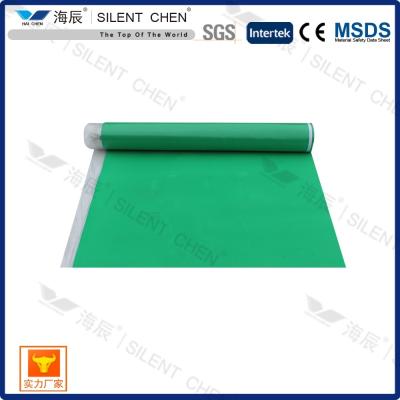 China Het geurloze Groene IXPE-Schuim lag ten grondslag 2mm Vochtigheids aan Ondoordringbaar maken met Plastic Film Te koop
