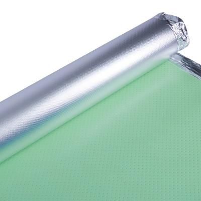Cina Underlayment della schiuma del legame incrociato IXPE di 3mm con la barriera d'argento del vapore in vendita