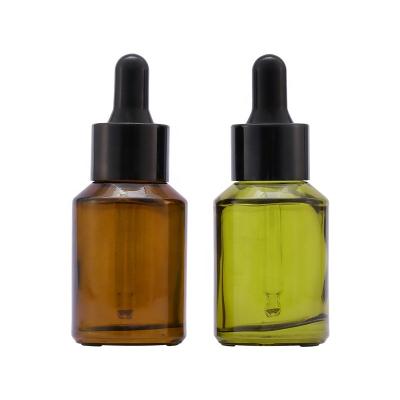 China Personal Care Customized 60ml Serum Bottle Amber Frodsted Essential Oil Glass Frosted Glass Dropper Bottles for sale