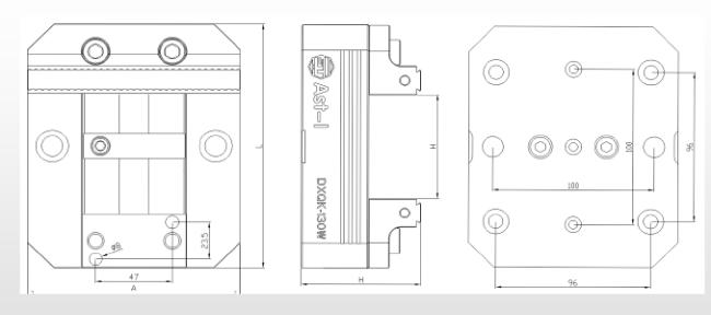 Precision Adjustable 5 Axis Fixture Manual Cnc Milling Fixtures 0