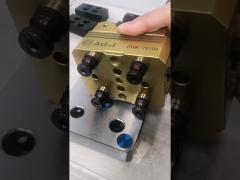 Tornillo de banco de fresado de precisión reversible Tornillo de banco autocentrante ajustable de 5 ejes