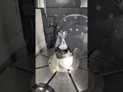 Matériel en acier noir d'étau de commande numérique par ordinateur de 5 axes de changement rapide de 3 axes