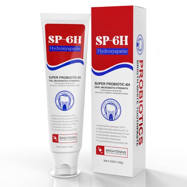 Quality Adult SP-6 Hydroxyapatite Toothpaste Strengthening And Enamel Protection 4.23oz for sale