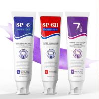 Quality 3 Tubes SP-6 Hydroxyapatite Toothpaste Set Cooling Fresh Breath Safe For Enamel for sale