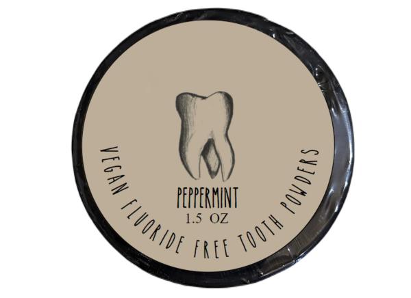 Quality Fluoride Free Remineralizing Toothpaste Powder Vegan Gluten Free 1.5oz Custom for sale