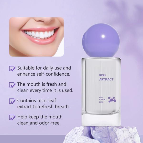 Quality 2Pcs Alcohol Free Probiotic Mouth Spray Travel Sized Breath Spray 20ml 0.68floz for sale