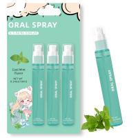 Quality 3 Count Mint Breath Mouth Spray For All Ages Cool Mint Flavor 0.33OZ for sale