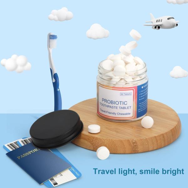 Quality Nano Hydroxyapatite Probiotics Toothpaste Tablets Chewable Mint Flavor 62ct for sale