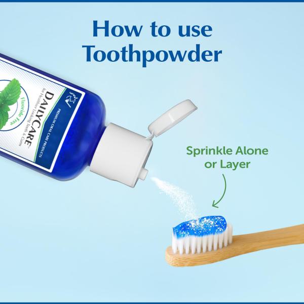 Quality Original Mint Baking Soda Tooth Powder Fluoride Free With Minerals And Essential for sale