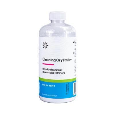 China OEM Aligner And Retainer Cleaner Invisalign Cleaning Crystals Mint Flavor for sale