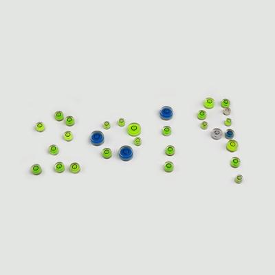China Mini adjustable bubble level indicator vials circular bubble level for sale