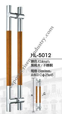China Puxador da porta de aço inoxidável HL5012, dia25 X45 X 800 à venda