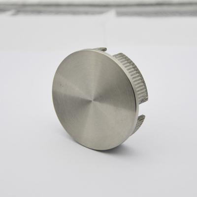 China Stainless steel end cap 50.8mm for handrail tube 2