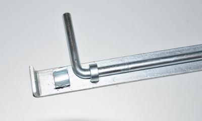 China Long Galvanized Door latch DL609, lock for door Size: 18