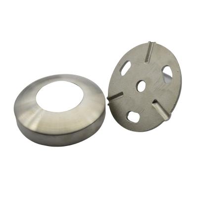 China Stainless steel 304 pipe flange base in 2