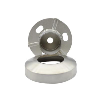 China Stainless steel 304 pipe flange base in 2