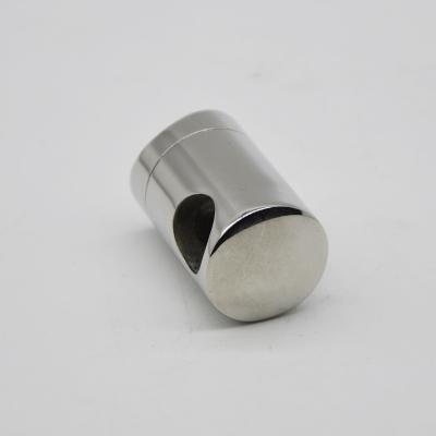 China Intermidiate Post Connector to tube for railling, Satin or Mirror finishing, SS304 en venta