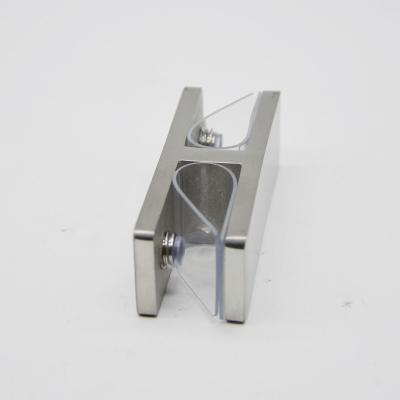 Китай Stainless steel Glass connector 180 degree RS2313 plus, 80X25mm, thickness 5mm, SS304 satin, mirror, black продается