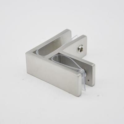 China Stainless steel Glass clamps 90 degree RS2314 plus, 70X25mm, thickness 5mm, SS304 satin, mirror, black à venda