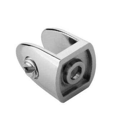 China Fixed Glass Holder YS-021, Zinc Alloy,  for glass 10mm, finishing chrome or Satin en venta