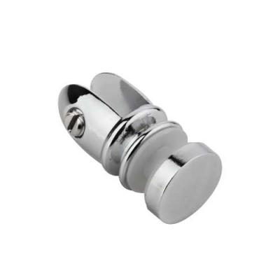 China Fixed Glass Holder YS-025, Zinc Alloy,  for glass 8mm, finishing chrome or Satin en venta