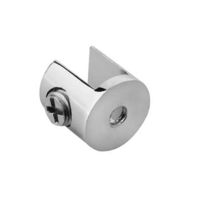China Fixed Glass Holder YS-027S, Zinc Alloy,  for glass 6-8mm, finishing chrome or Satin en venta