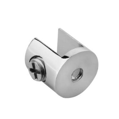 China Fixed Glass Holder YS-027M, Zinc Alloy,  for glass 8-10mm, finishing chrome or Satin en venta