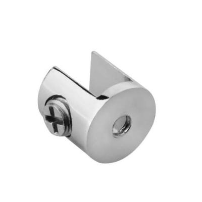 China Fixed Glass Holder YS-027L, Zinc Alloy,  for glass 10-12mm, finishing chrome or Satin en venta