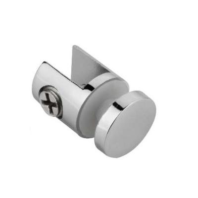 China Fixed Glass Holder YS-028M, Zinc Alloy,  for glass 8-10mm, finishing chrome or Satin en venta