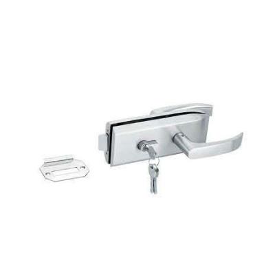China Glass door locks LC-039, stainless steel 304 plate, finishing satin or mirror en venta