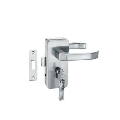 China Glass door locks LC-036, stainless steel 304 plate, finishing satin or mirror en venta