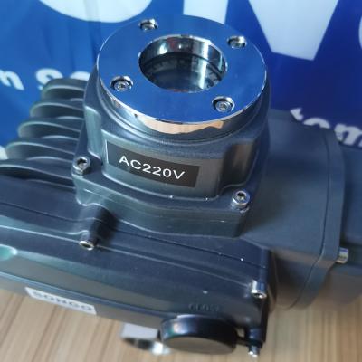 China Explosion Proof 3Way Motorized Ball Valve Water Flow Control Rotary Float Electric Actuator Valve for sale