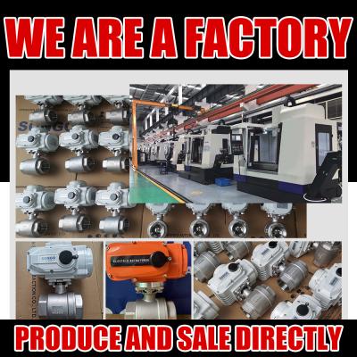 China Brass Thread Motorized Ball Valve On Off Type Quarter Turn For Water for sale