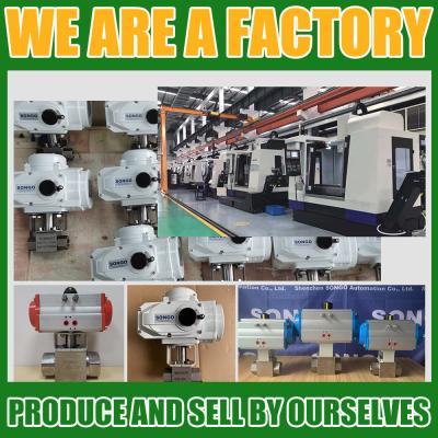 China Double Action Pneumatic Actuated Valve 200bar Full Bore Ptfe Seal 2 Way BSPP Thread For Nitrogen / Argon for sale