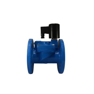 China Cast Iron Flange Solenoid Valve Normally Closed 220VAC For Water for sale