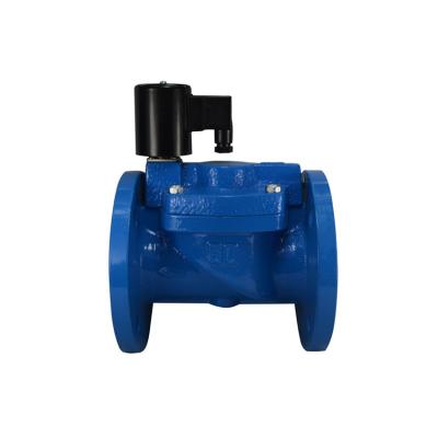 China Cast Iron Flange Solenoid Valve Normally Closed 220VAC For Water for sale