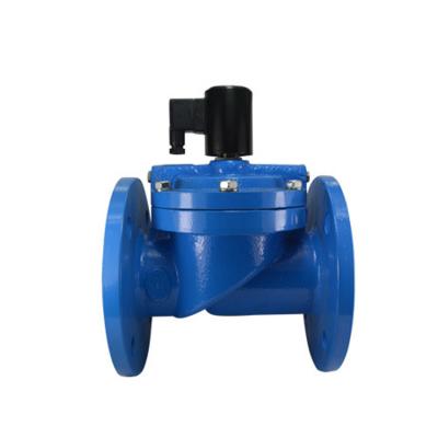 China Cast Iron Flange Solenoid Valve Normally Closed 220VAC For Water for sale