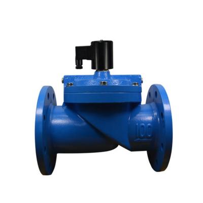 China Cast Iron Flange Solenoid Valve Normally Closed 220VAC For Water for sale
