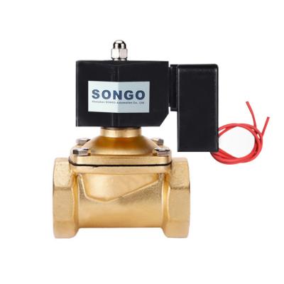 China Plastic Solenoid Valve Timer Normally Closed For Irrigation Water Fountain for sale