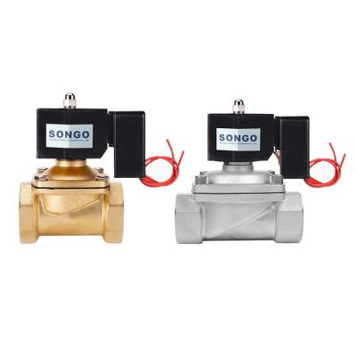 China Plastic Solenoid Valve Timer Normally Closed For Irrigation Water Fountain for sale