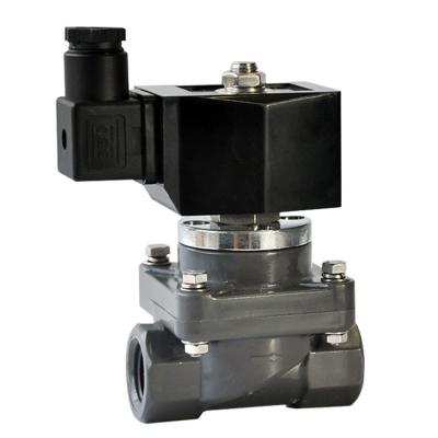 China Diaphragm UPVC Solenoid Valve Normally Closed Ip65 For Water / Fountain for sale