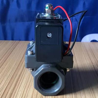 China Diaphragm UPVC Solenoid Valve Normally Closed Ip65 For Water / Fountain for sale