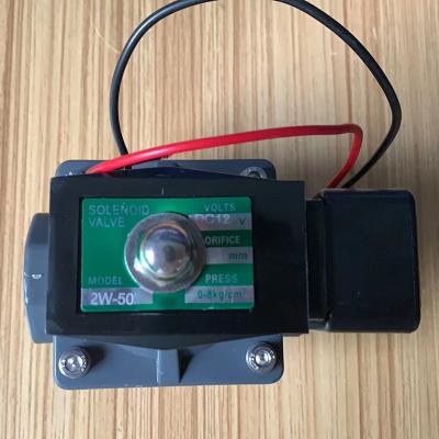 China Diaphragm UPVC Solenoid Valve Normally Closed Ip65 For Water / Fountain for sale