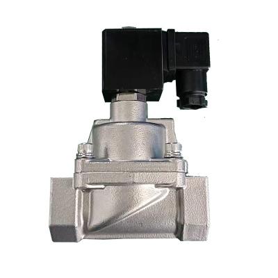 China 50bar Stainless Steel Solenoid Valve Female Thread High Pressure For Water Gas Oil for sale