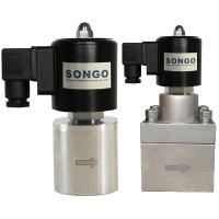Quality High Pressure Solenoid Valve 5000psi 350bar Stainless Steel 304 Normally Closed for sale