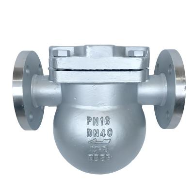 China Lever Float Single Seat Thermostatic Steam Trap 16bar 25bar 40bar Automatic Drain Valve for sale