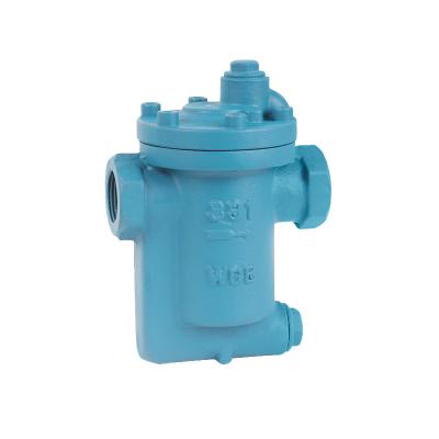 China Bucket Steam Trap Valve CS11H 25bar SS304 Carbon Steel NPT Threaded With Filtration Check for sale