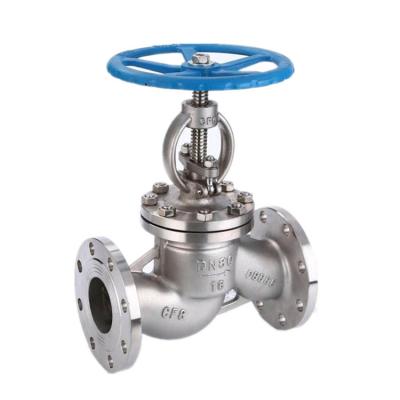 China SS304 CF8 Flange End Globe Valve DN50 2inch API ANSI 150LB PTFE Sealing for sale