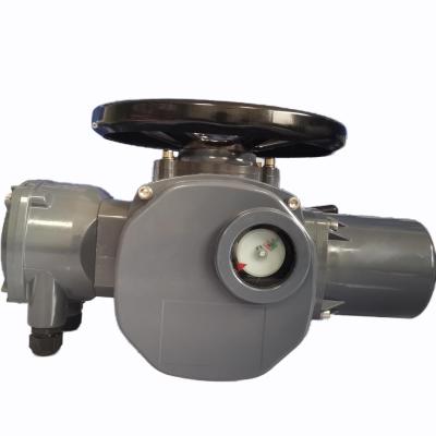 China Three Phase Multiturn Electric Actuator with Gearbox AC380V 50/60HZ Modulating Ip67 1200NM 2000NM for sale