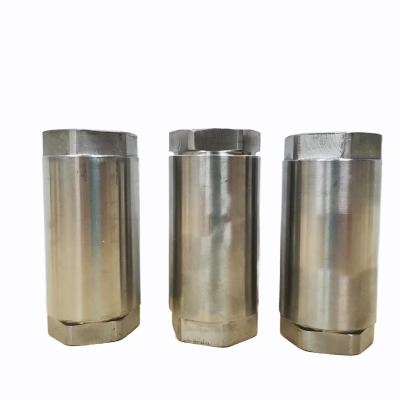 China SS304 Cryogenic Check Valve NPT Thread Vertical Lift Non Return For LO2 LN2 LAr LNG LCH for sale